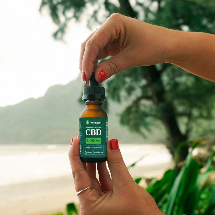 Oil CBD 2000mg - Full Spectrum - Hempgan CBD